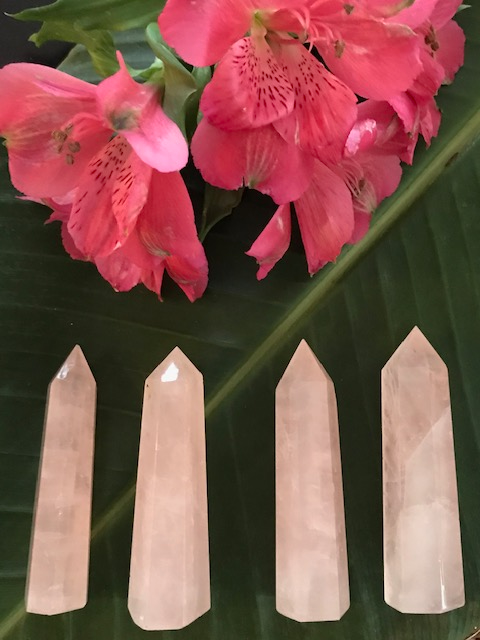 Rose Quartz Tower / Pillar - Small – Tropica Exotica, LLC