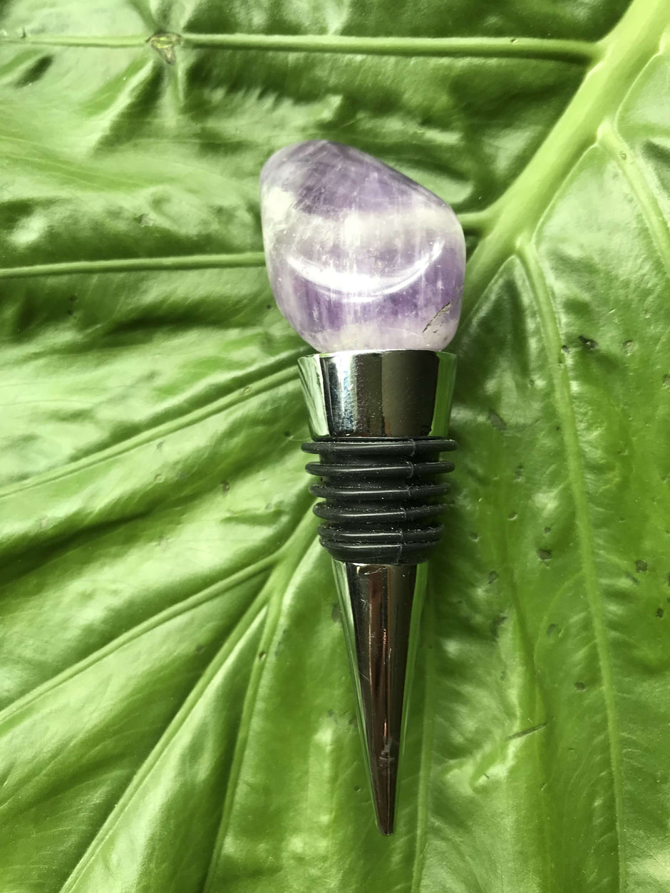 Amethyst Crystal Wine Stopper – Tropica Exotica, LLC