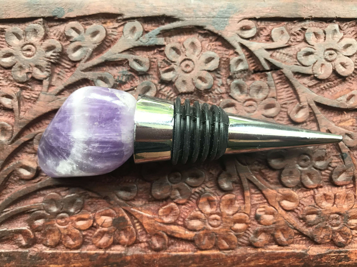 Amethyst Crystal Wine Stopper – Tropica Exotica, LLC